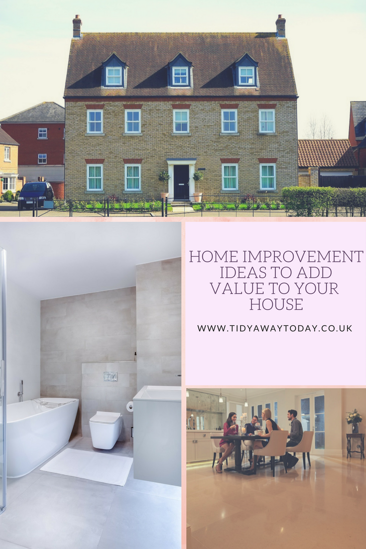 Home Improvement Ideas to Add Value to your House - #tidylife