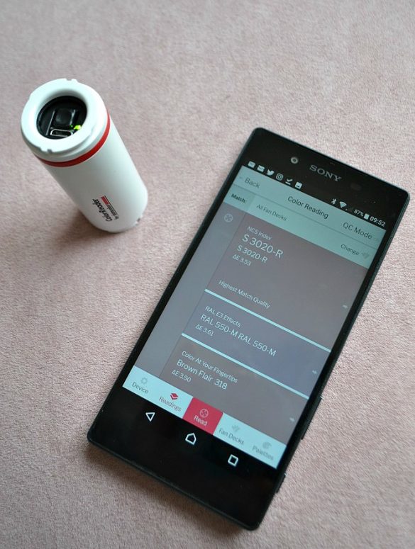Discovering how the Datacolor ColorReader makes Design Easier! - Tidylife