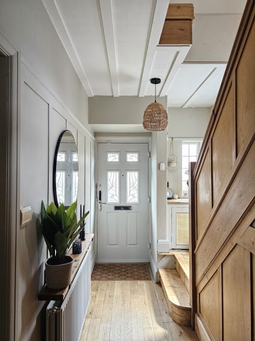 Elevate Your Hallway with a DIY Stylish Panelled Wall: A Step-by-Step ...