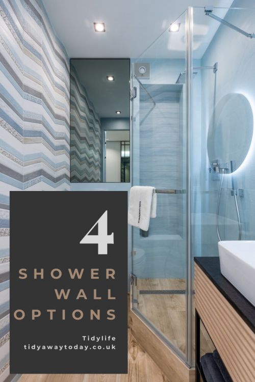4 Shower Wall Options - Tidylife